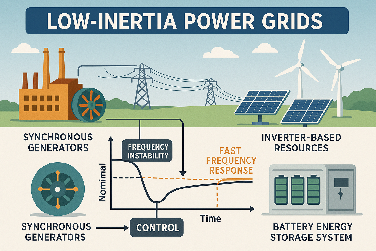 Low-inertia Grids | Sustainable Power Systems Lab